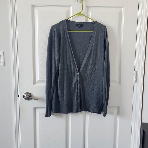 Mossimo Supply Co. | Sweaters | Mossimo Gray Cardigan Long Large | Poshmark